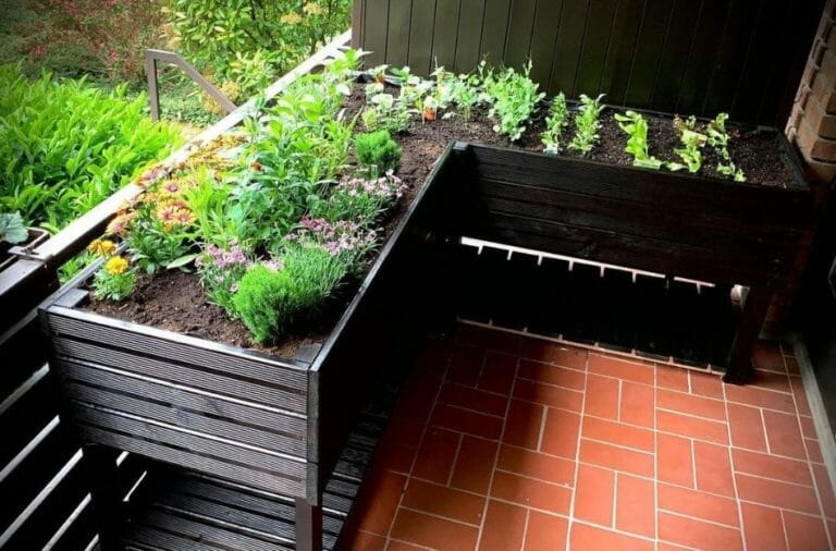 Hochbeet Auf Dem Balkon